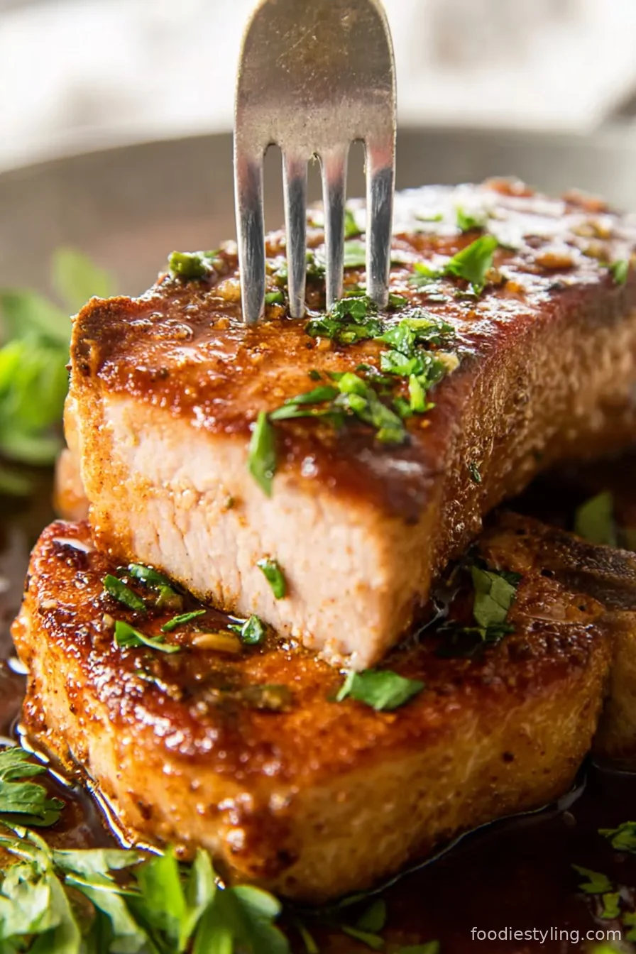 Baked Pork Chops | Foodie Styling