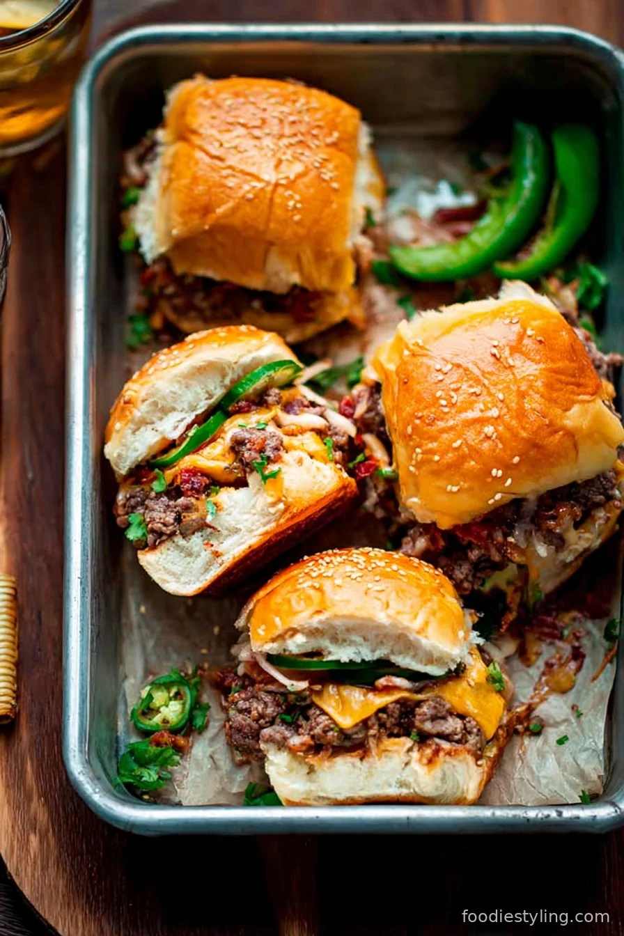 Cowboy Sliders | Foodie Styling