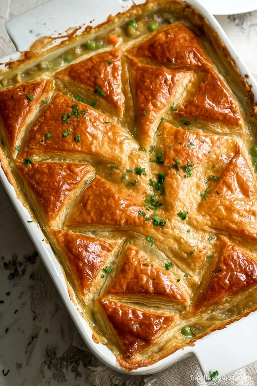 Easy Chicken Pot Pie | Foodie Styling