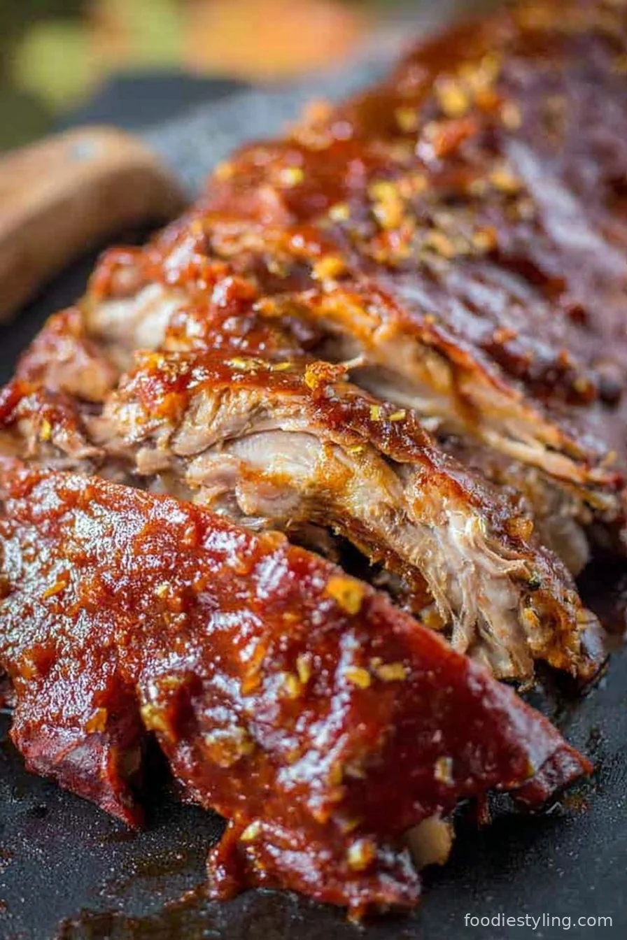 Fall Off The Bone Ribs - Foodie Styling