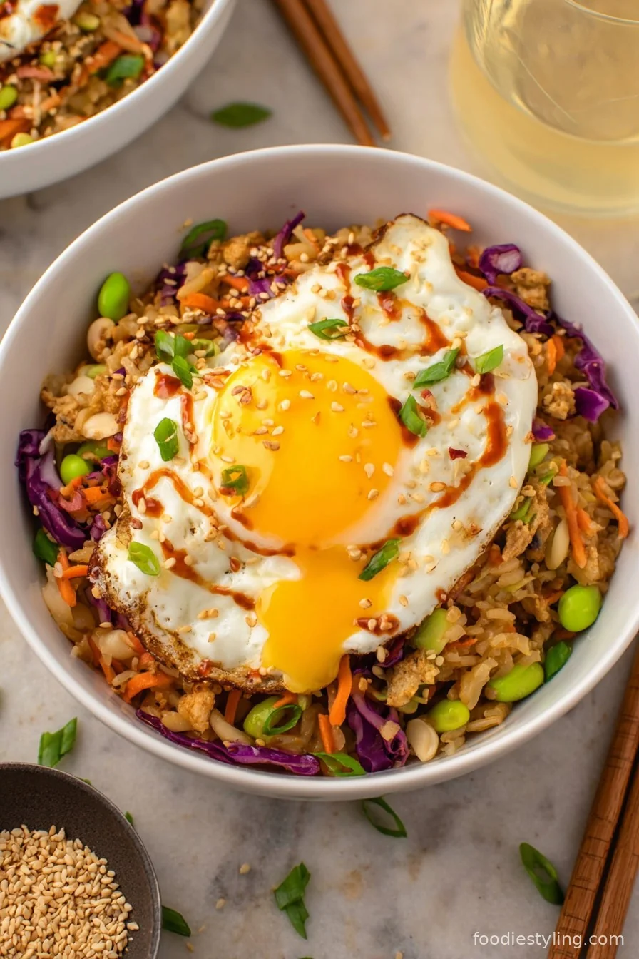 High Protein Egg Roll in a Bowl | Foodie Styling