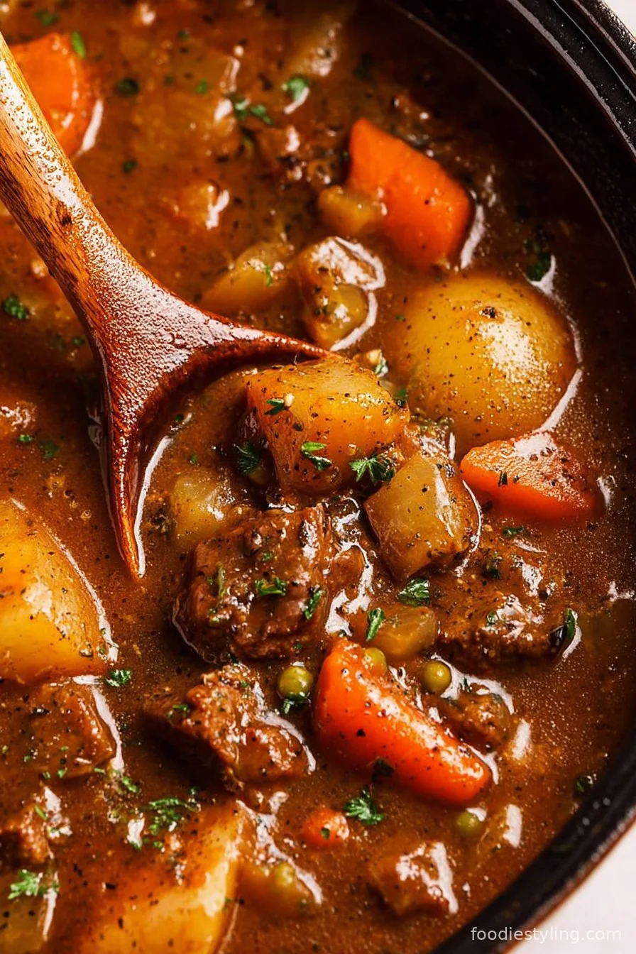 Old Fashioned Beef Stew | Foodie Styling